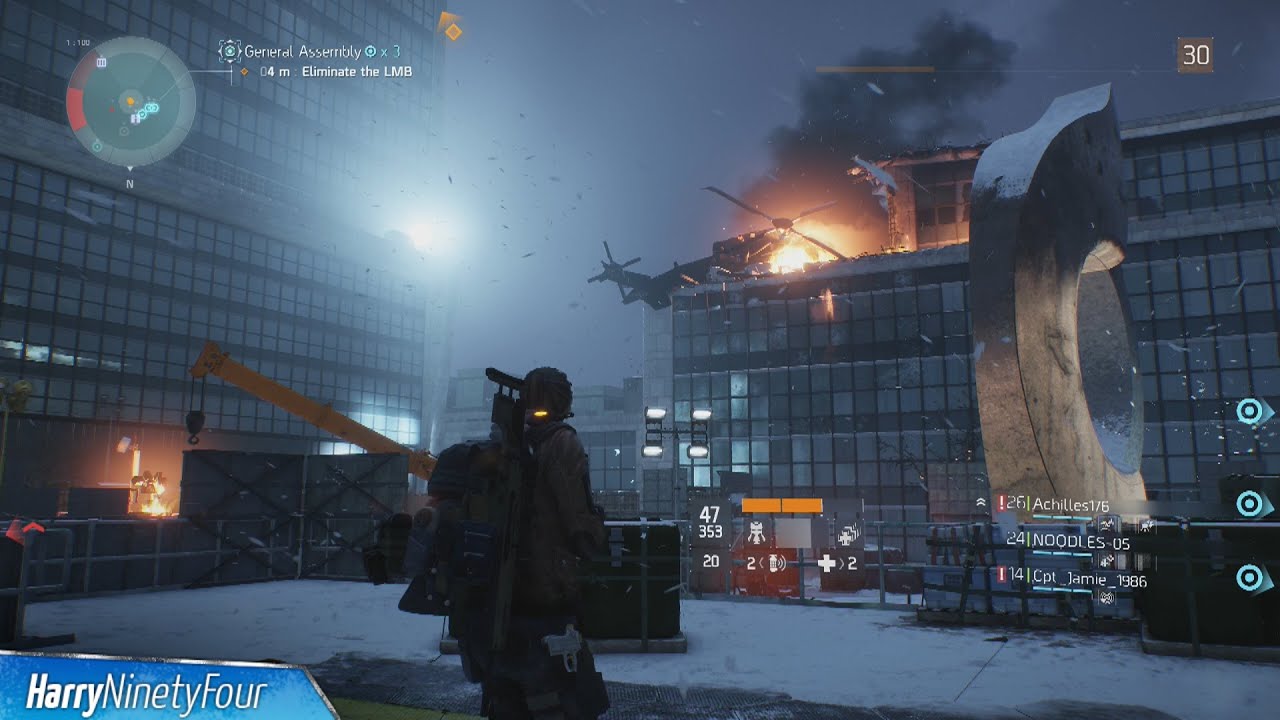 The Division - Final Boss Walkthrough - YouTube