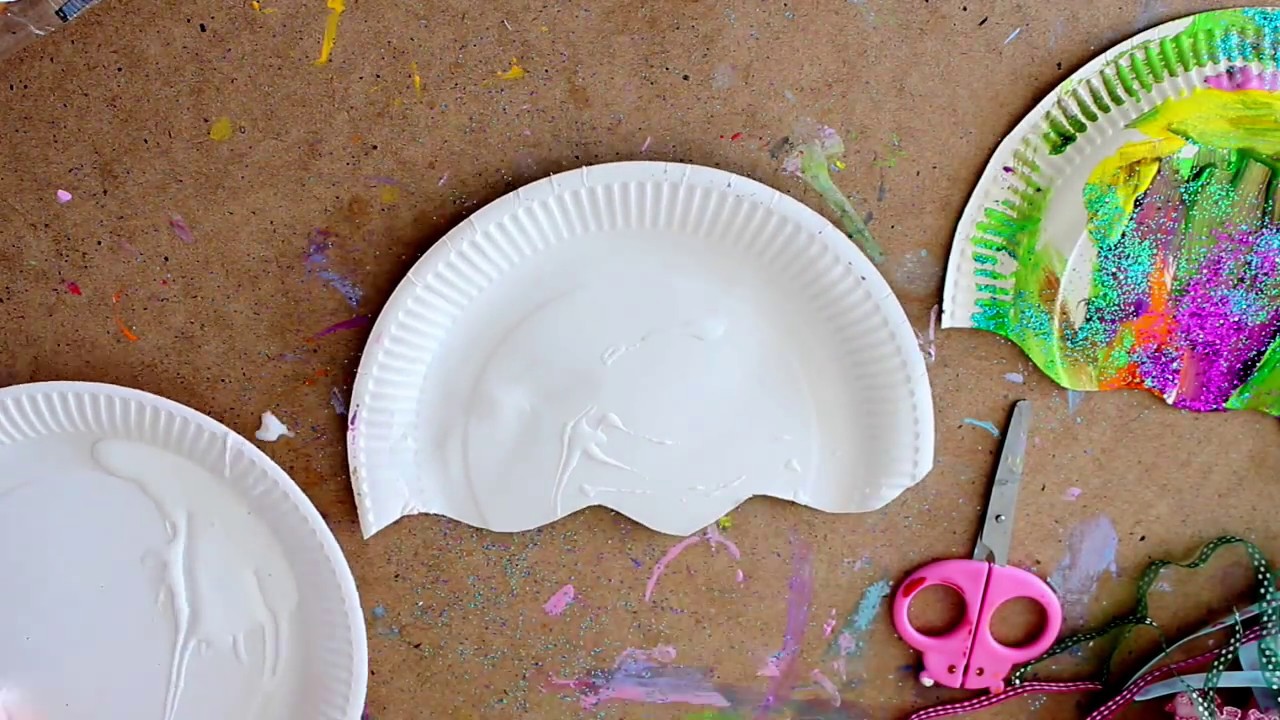 Paper Plate Jellyfish Craft YouTube paper-plate-jellyfish-craft-youtube