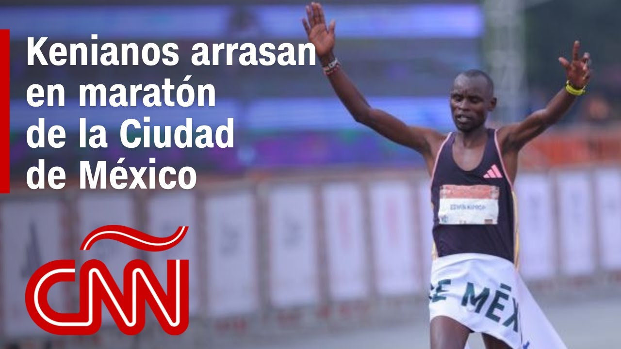 Kenianos obtienen primeros lugares en maratón de la Ciudad de México ...