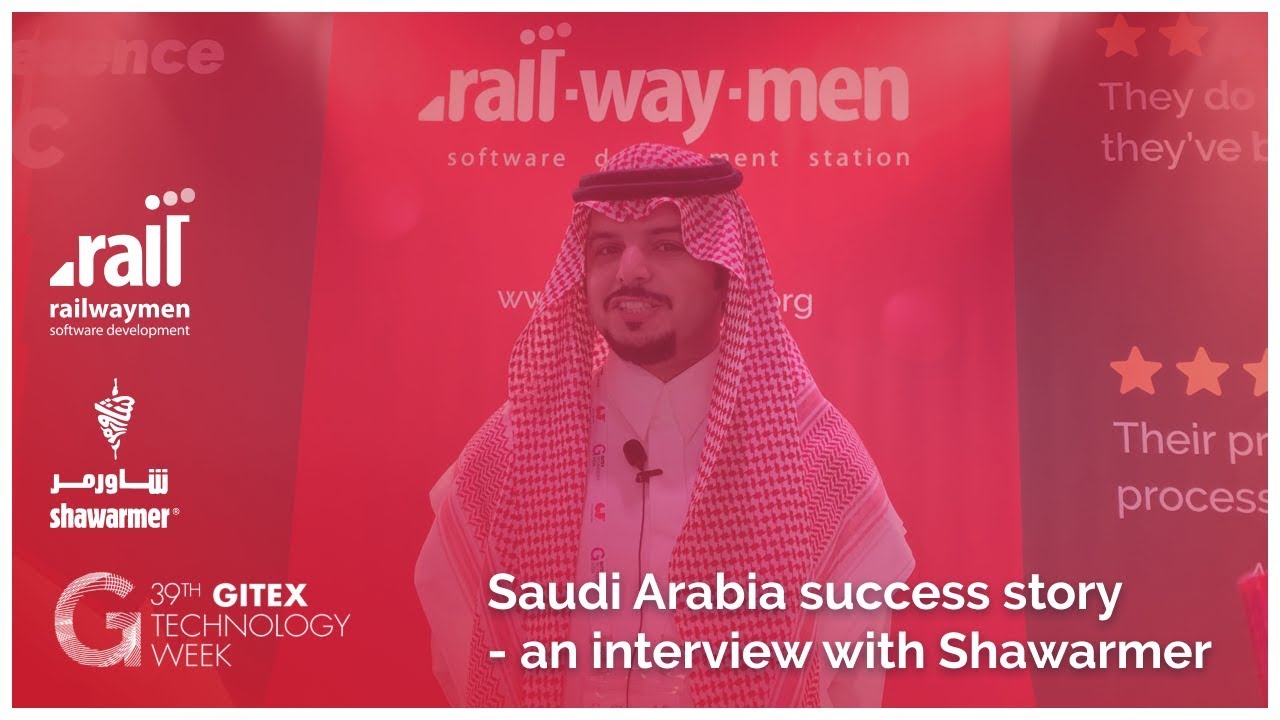 Saudi Arabia succes story - an interview with Shawarmer at #GITEX2019 ...