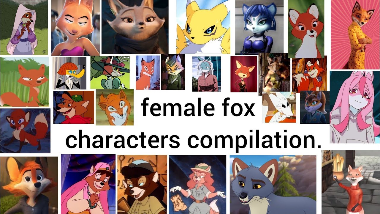 Female fox character list - YouTube