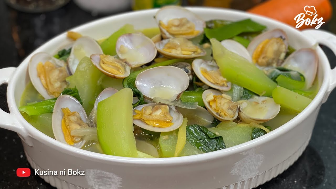 HALAAN or CLAM GINGER SOUP | TINOLANG TULYA & BEEF BULALO - YouTube