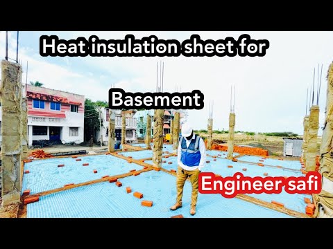 Heat insulation sheet for Basement work | Technical civil in Tamil ...