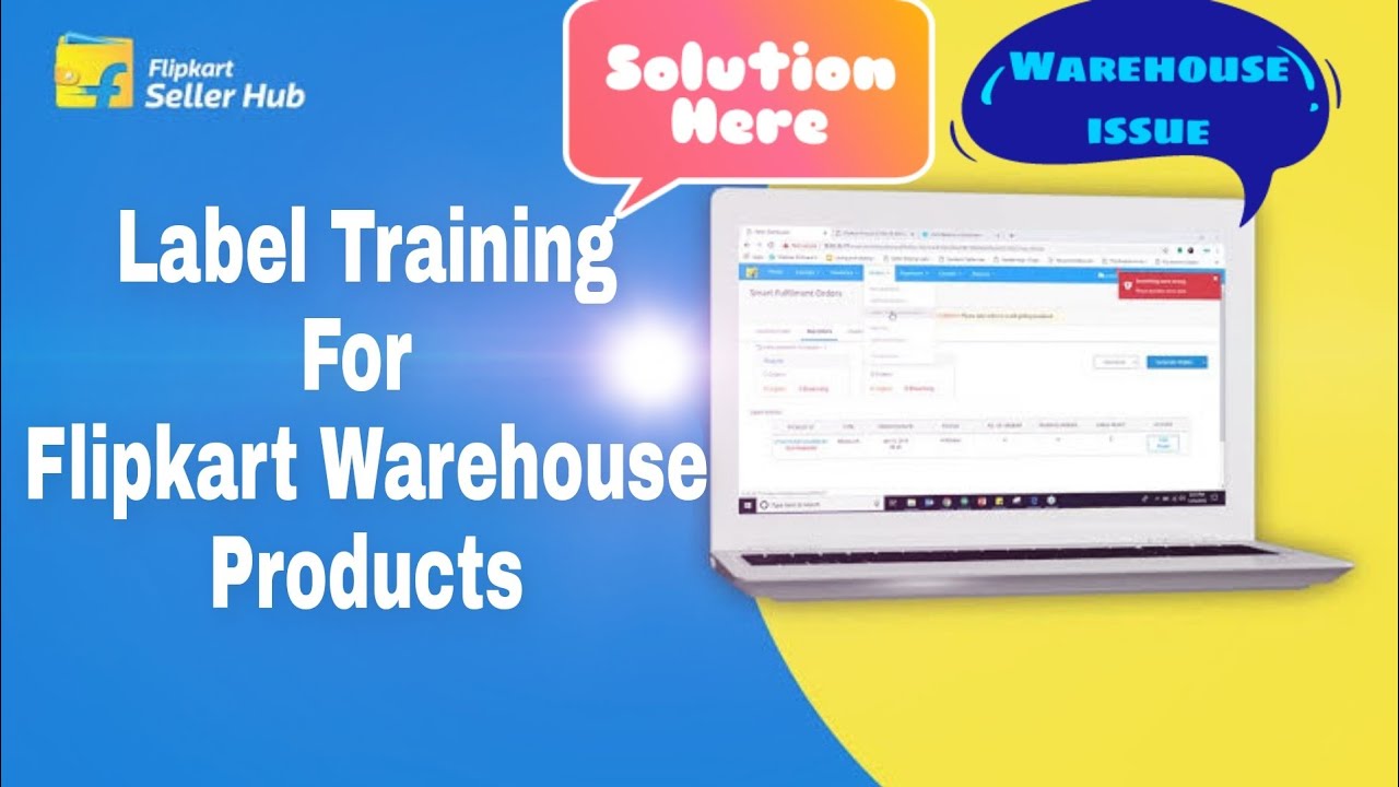 Label Training.How to Create Label for Flipkart Warehouse Product.हिंदी ...