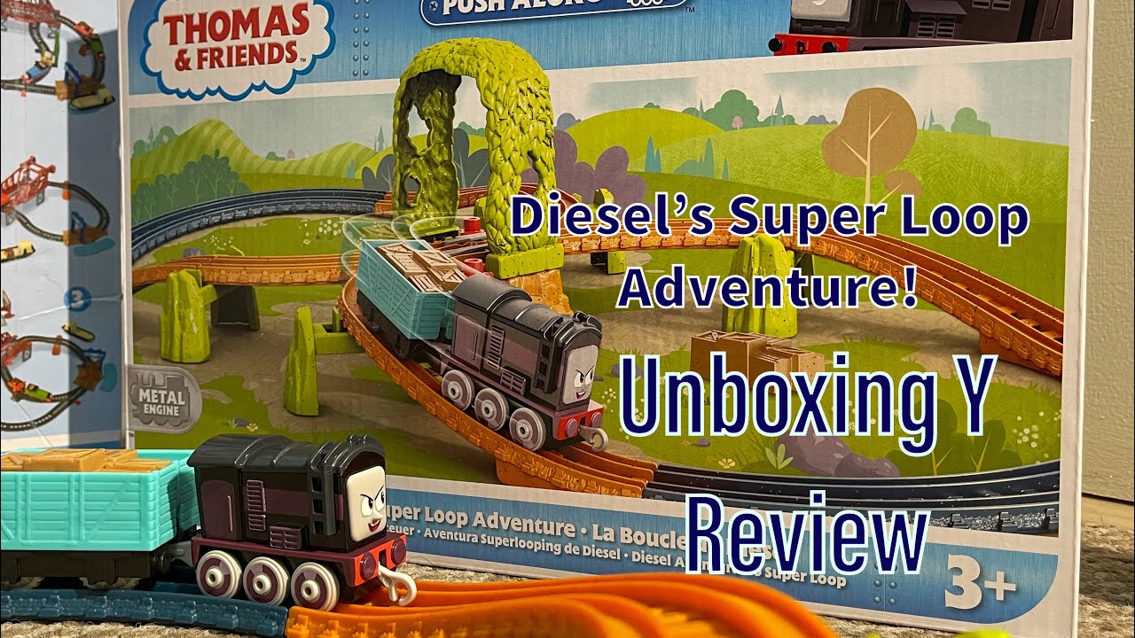 All Engines Go Diesel’s Súper Loop Adventure Set Unboxing Y Review ...