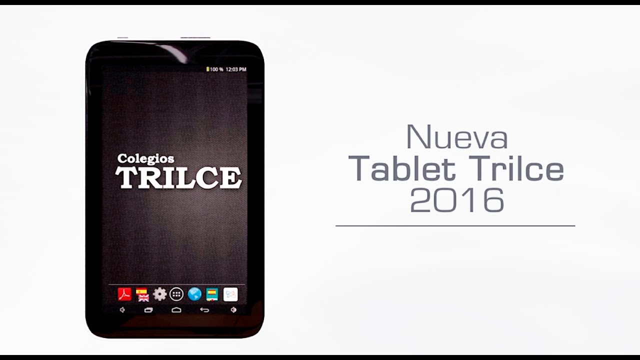 Nueva tablet Trilce 2016 - YouTube