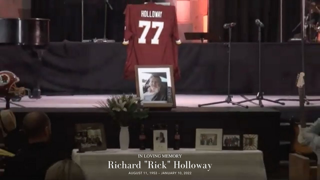 Richard "Rick" Holloway Memorial Service (Full) - YouTube