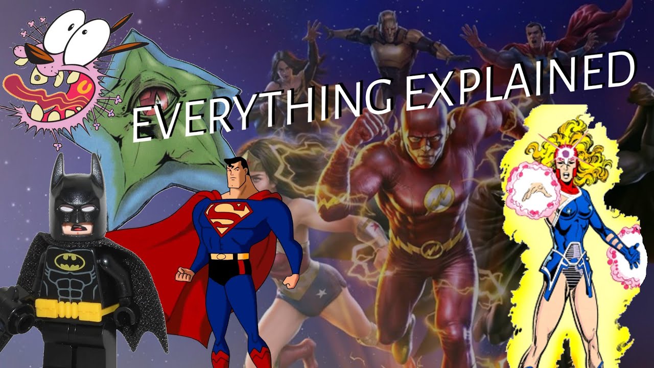 The ENTIRE DC multiverse EXPLAINED (also a crisis review, or something ...