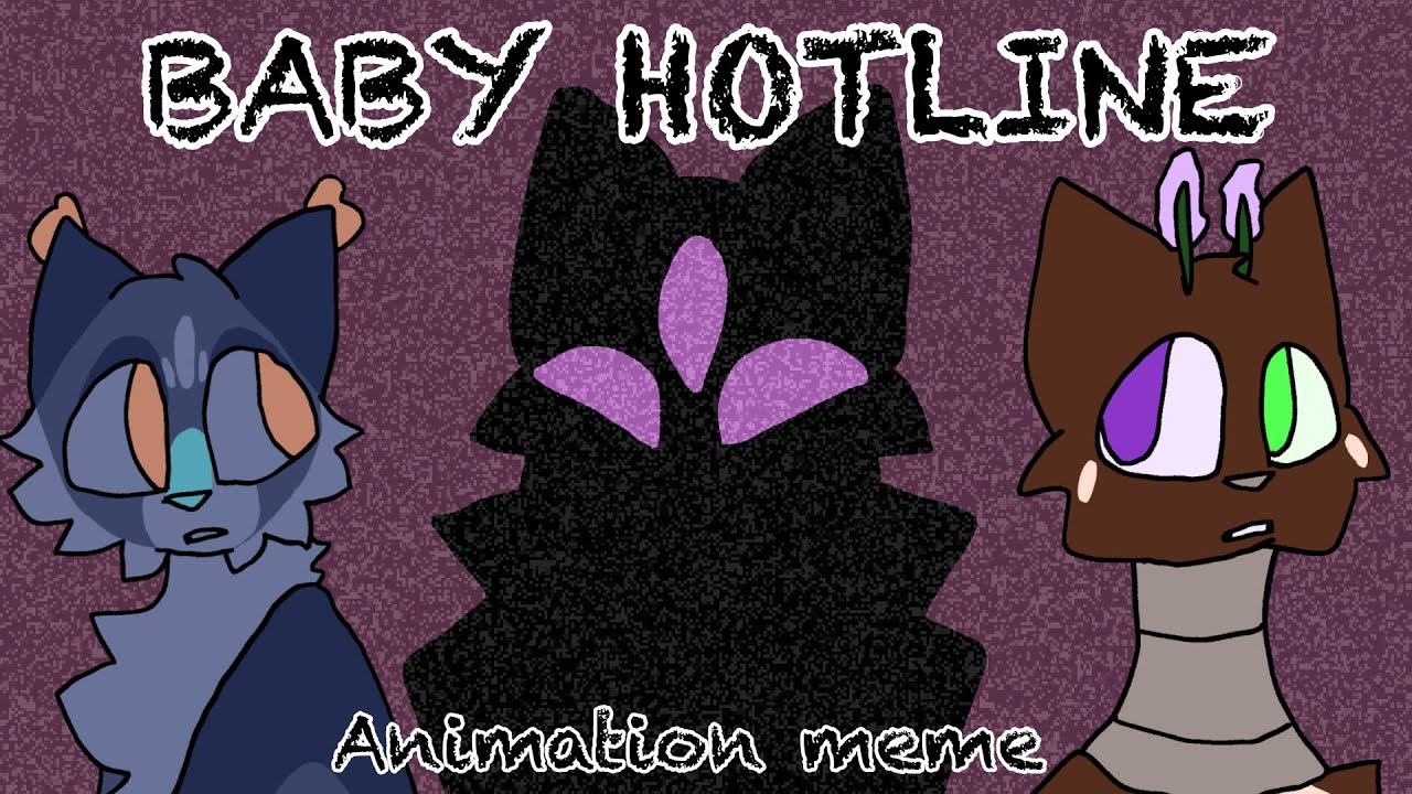 BABY HOTLINE {} ANIMATION MEME {} OCS (SYMBIOSIS - YouTube