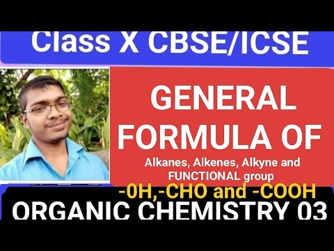 ORGANIC chemistry03; GENERAL formula of alkane, Alkene ,Alkyne ...