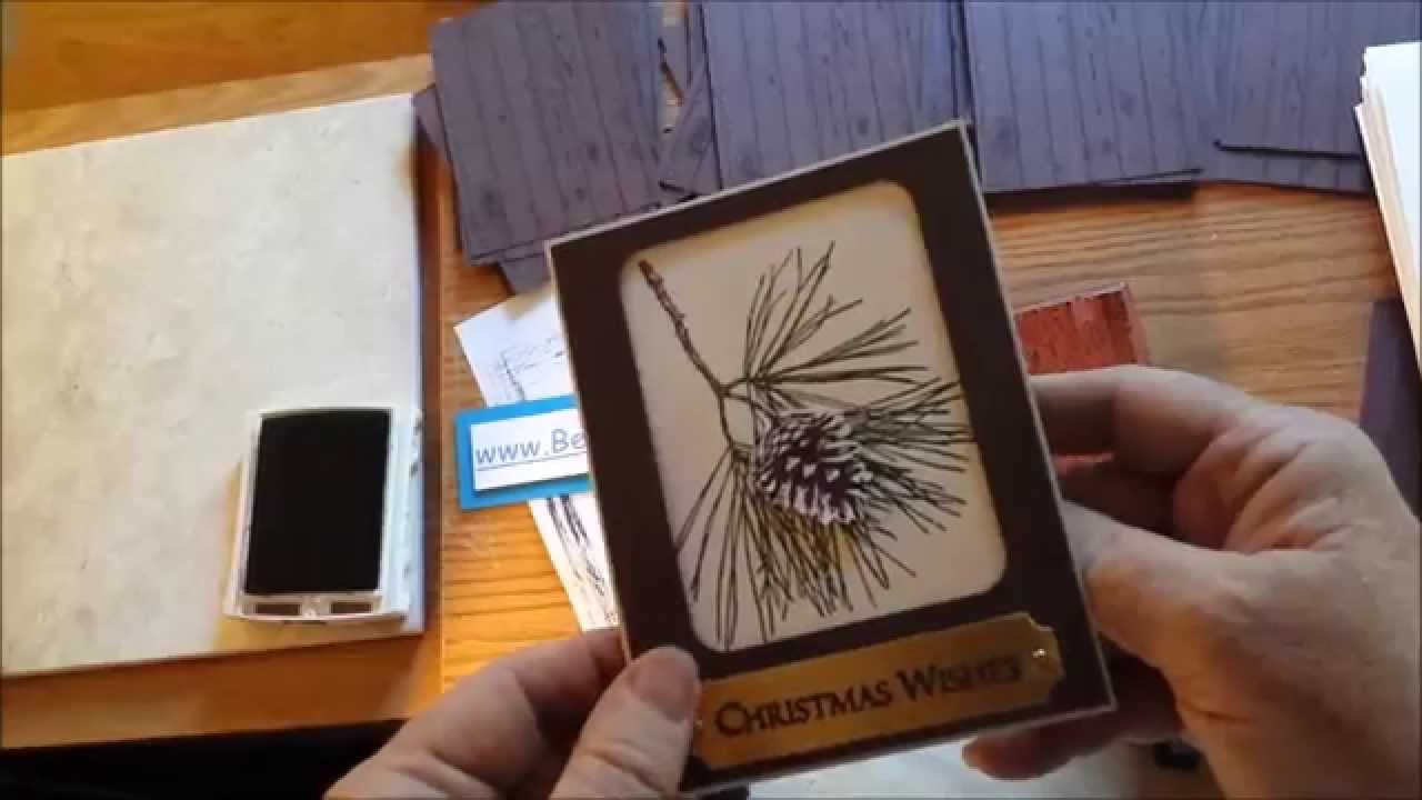 Christmas Card Assembly Line - YouTube