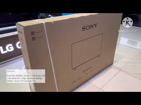 Sony Smart Tv 65” KD-65X85L # unboxing #New Model 2023 - YouTube