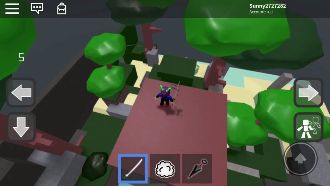 Roblox Ninja Game. - YouTube