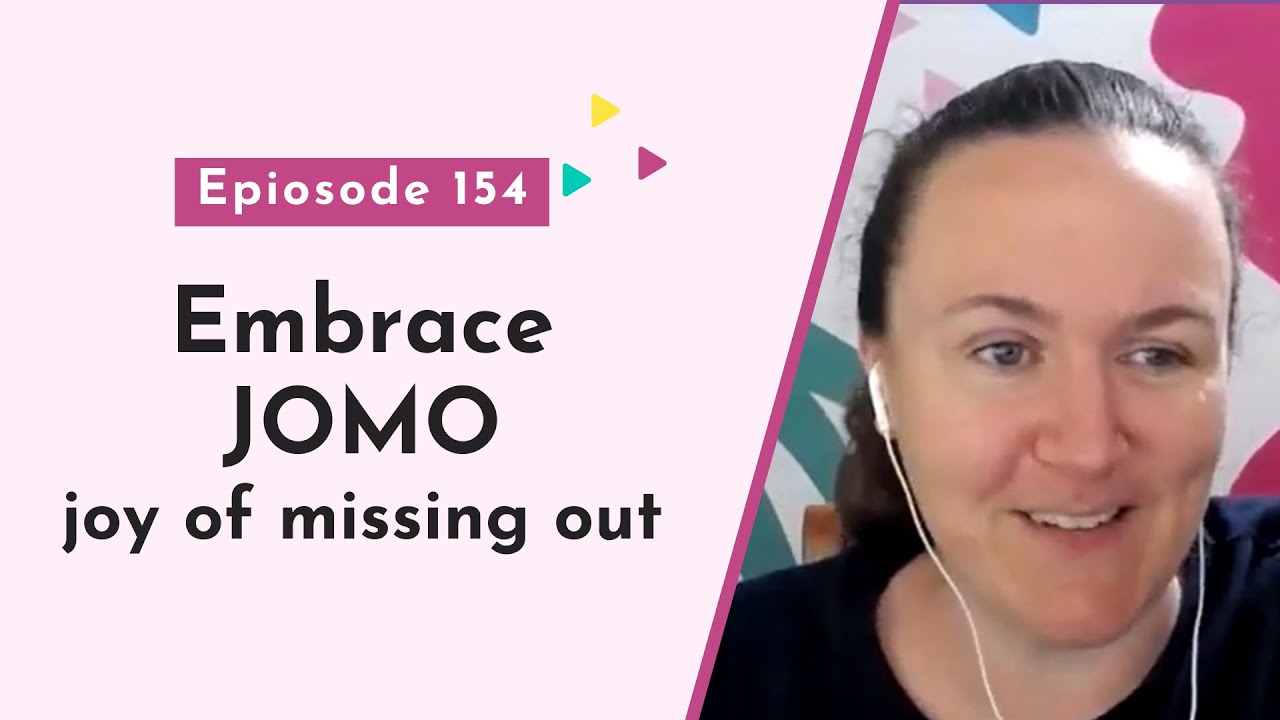 Embrace JOMO joy of missing out - YouTube