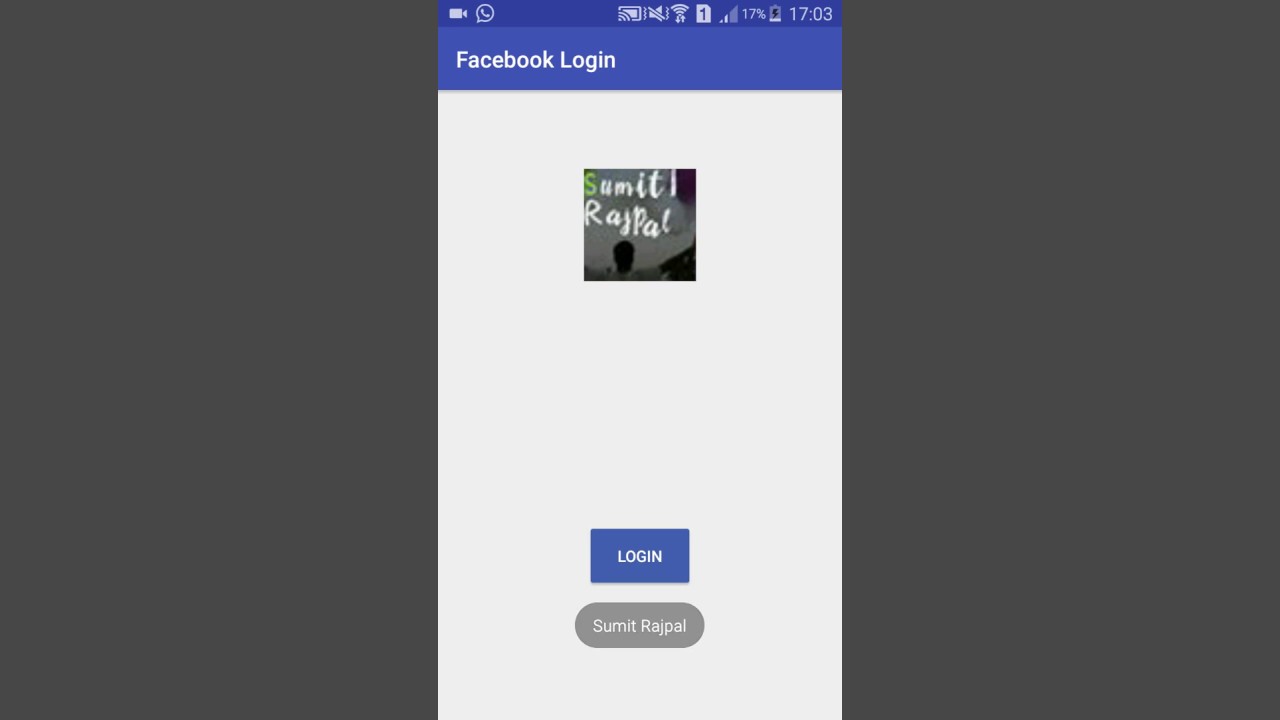 Android Studio Facebook Login Tutorial - YouTube