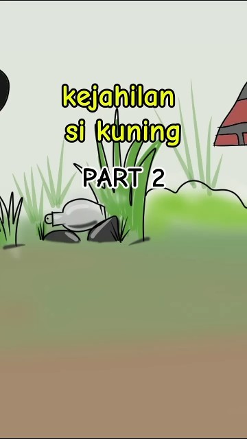 wow lucu sekali !! kejahilan si kuning part.2 #animasi #animation # ...