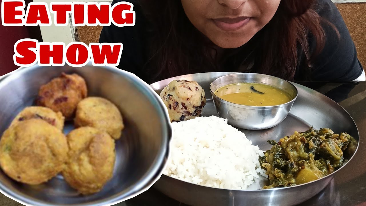 Eating Show | Eating Show With Sound | Indian Food Eating Show ...