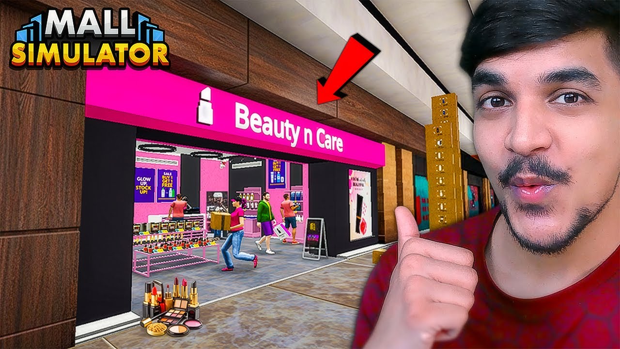 NEW COSMETICS STORE IN MY CITY MALL 💄🏬 | Mall Simulator #5 - YouTube