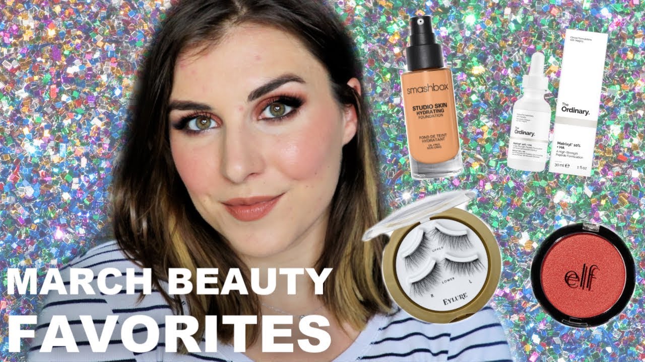 March 2019 Beauty Favorites | Bailey B. - YouTube