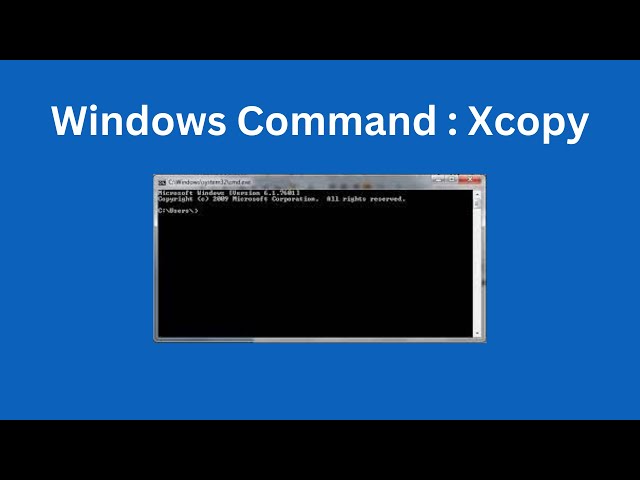 Xcopy Syntax Windows 7 Still Having Difficulties With XCOPY Super