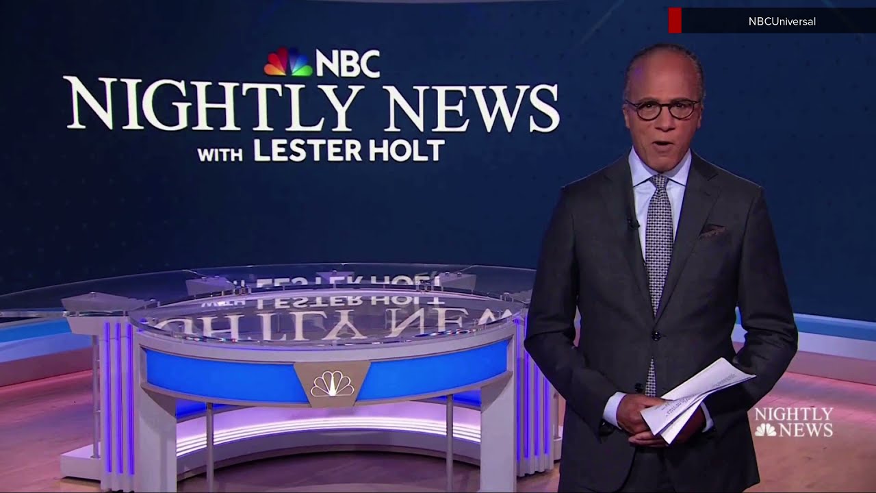 'NBC Nightly News' move to Studio 1A supercut Sept. 13, 2021 - YouTube