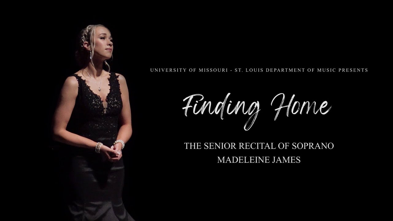Madeleine James - Senior Recital - YouTube