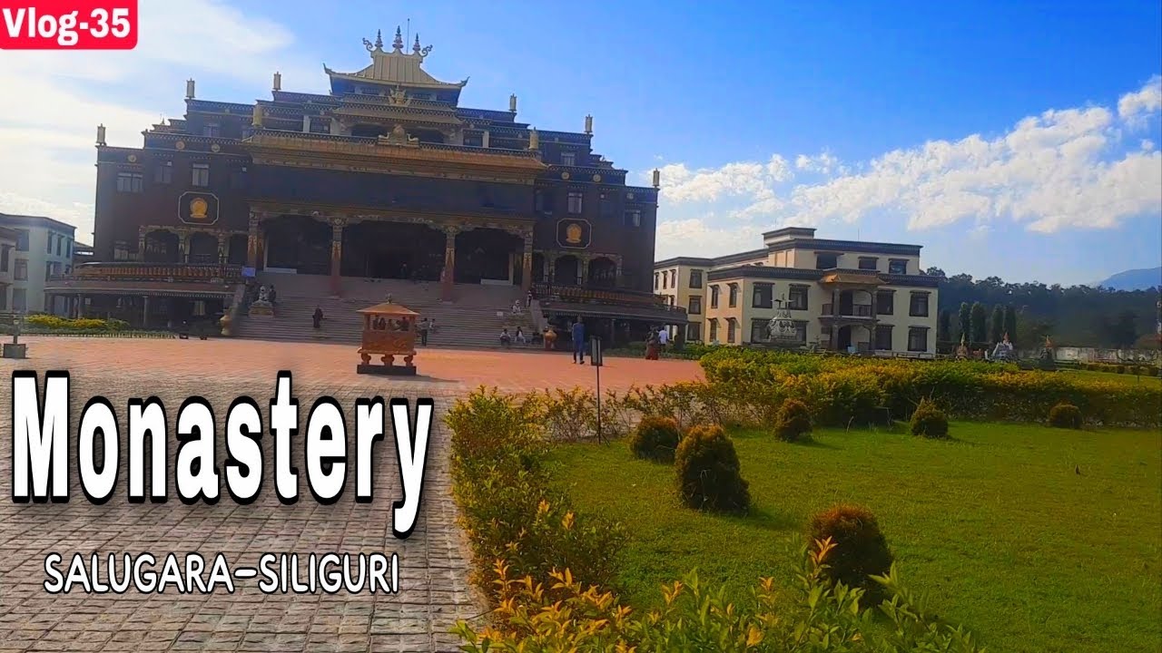 Buddhist Monastery in siliguri salugara || While coming home, we fell ...