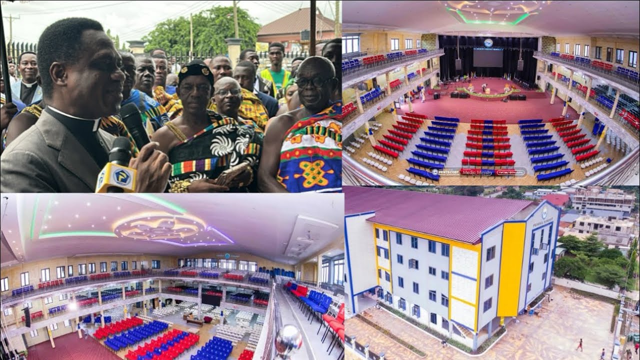 Celebrating a Milestone:The Ultra-Modern PENSA KNUST Church Auditorium ...