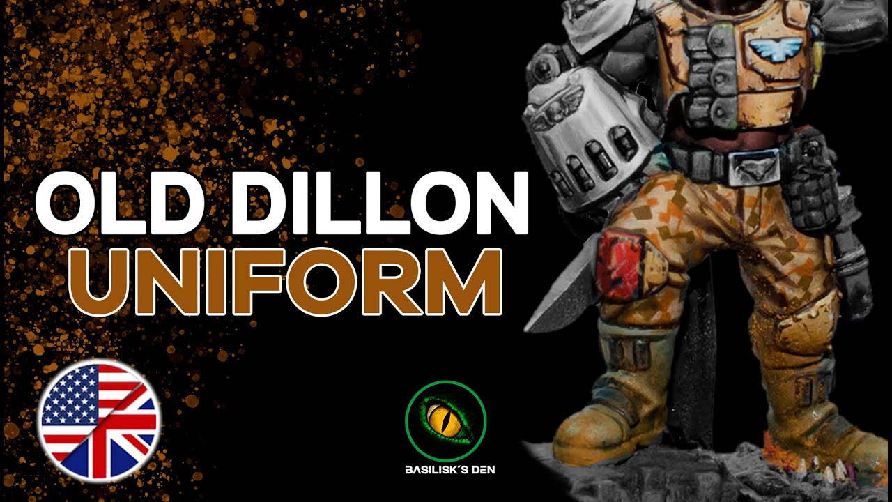 Miniature Painting | Catachan´s Sgt AKA Old Dillon | #1 Uniform - YouTube