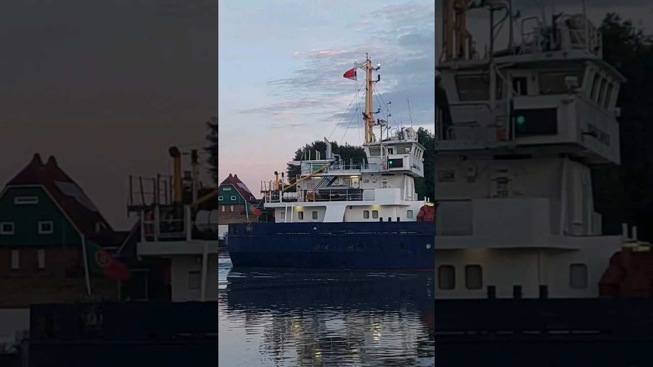 RIX ELEONORA - Nord-Ostsee-Kanal 🥰🌊👍 #rix #kielcanal #cargoship #cargoshipping #generalcargoship ...