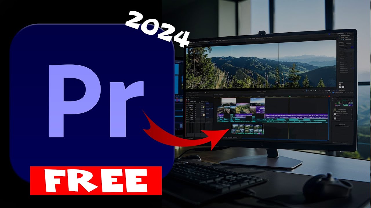 🖥️ [Download for FREE Adobe Premiere Pro 2024 ] AI Features 🌇 NO CRACK ...
