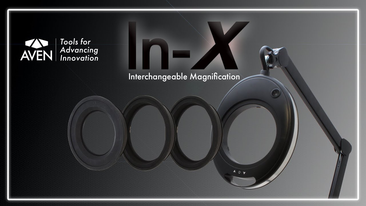 Aven Product Launch Showcase 2018: In-X Interchangeable Magnifying Lamp ...
