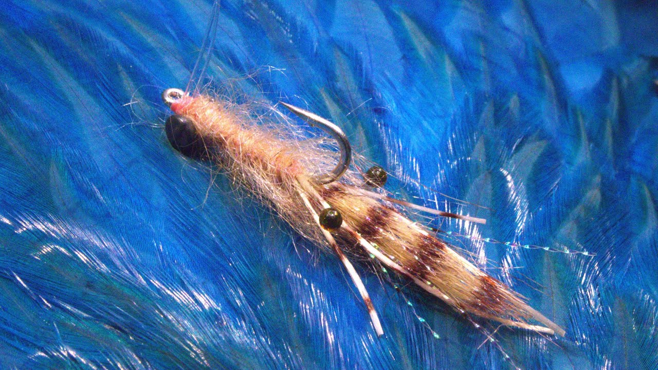 Fly Tying: A Fuzzy Shrimp with Martyn White - YouTube