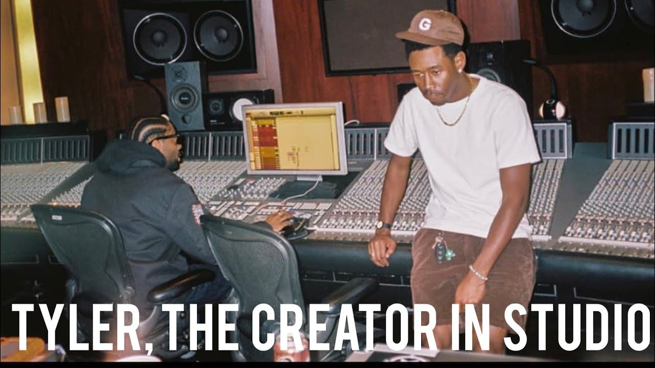 Tyler, The Creator In The Studio Making Music | Behind The Music - YouTube