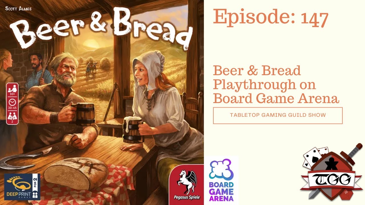 Beer & Bread Board Game Playthrough on Board Game Arena - YouTube