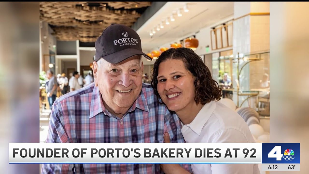 Founder of Porto's Bakery dies at 92 - YouTube