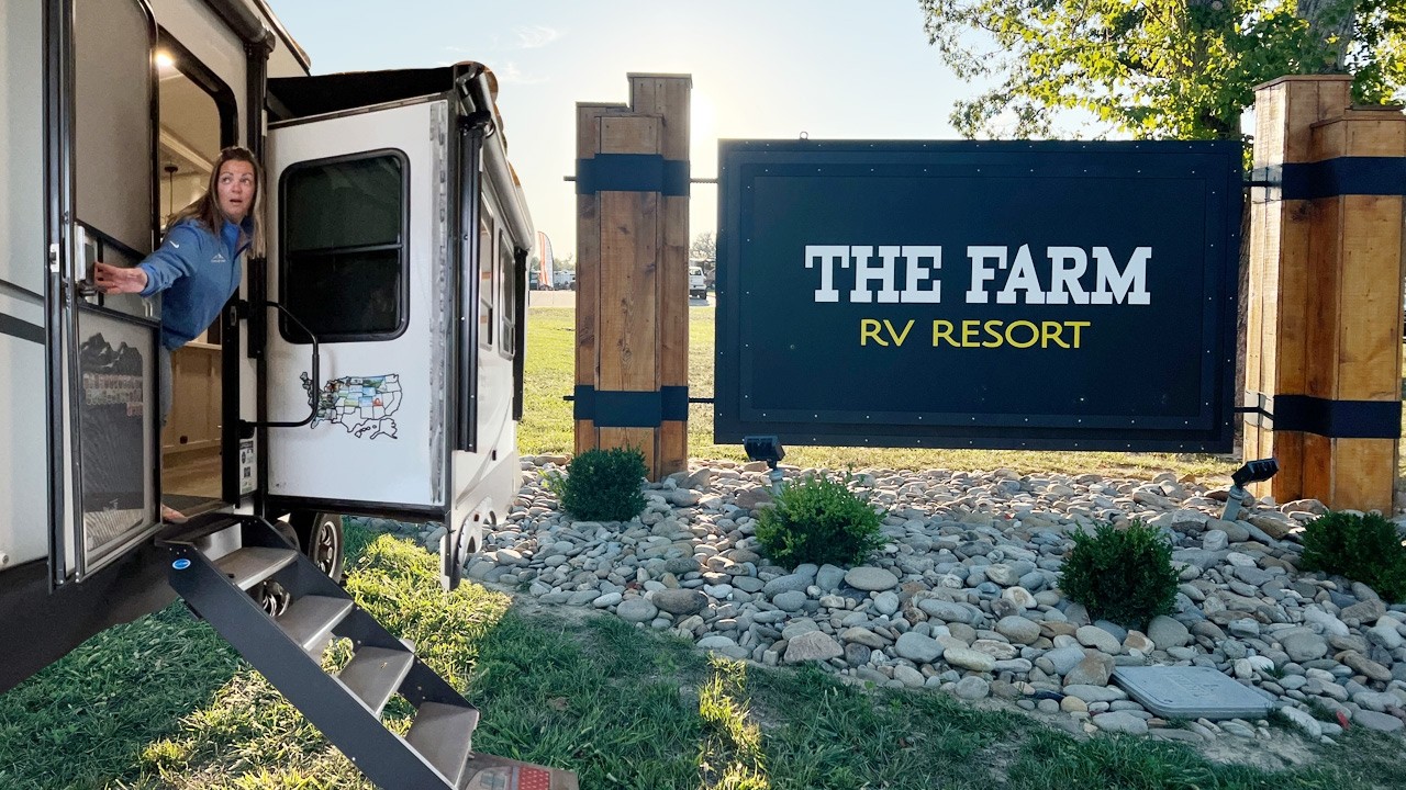 Is This a One Night Stand? Farm RV Resort - YouTube