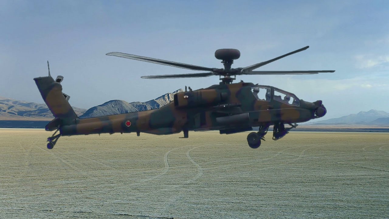 APACHE HELICOPTER on green screen -HD - YouTube