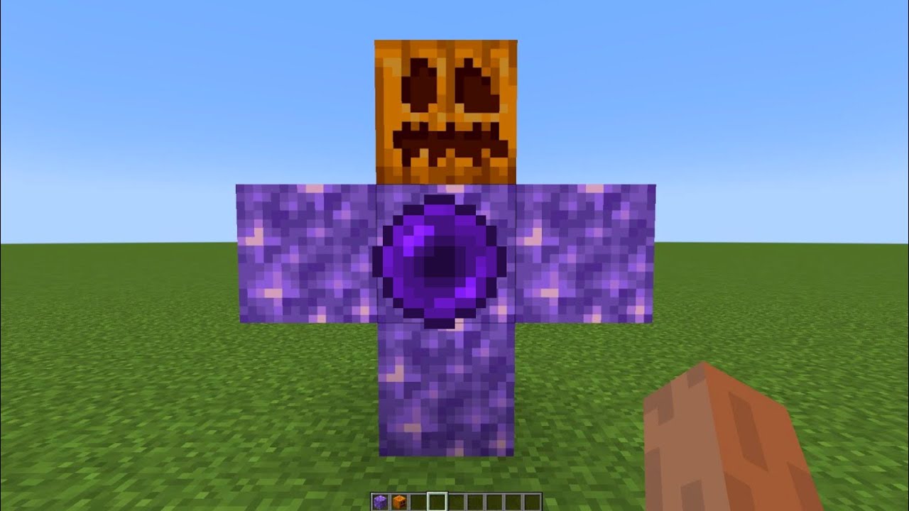 How to make a powerful amethyst golem boss in minecraft experiment ...