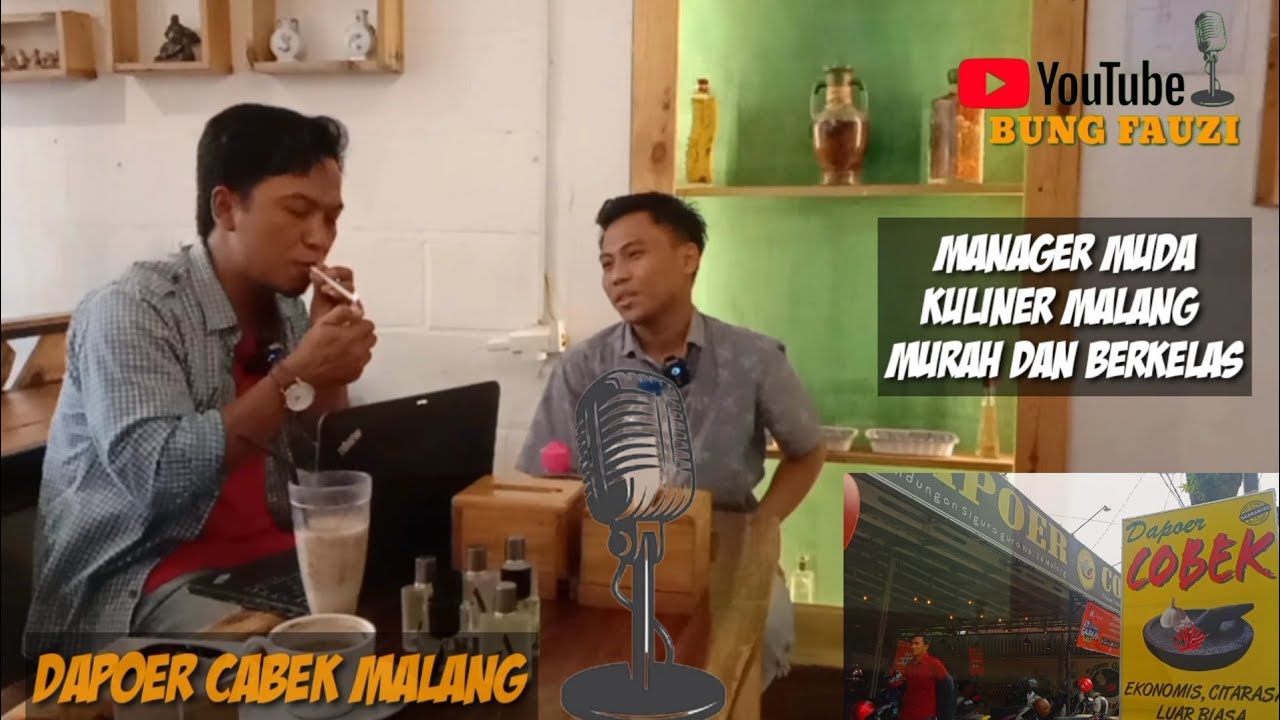 MANAGER DAPOER COBEK MALANG HEBET - YouTube