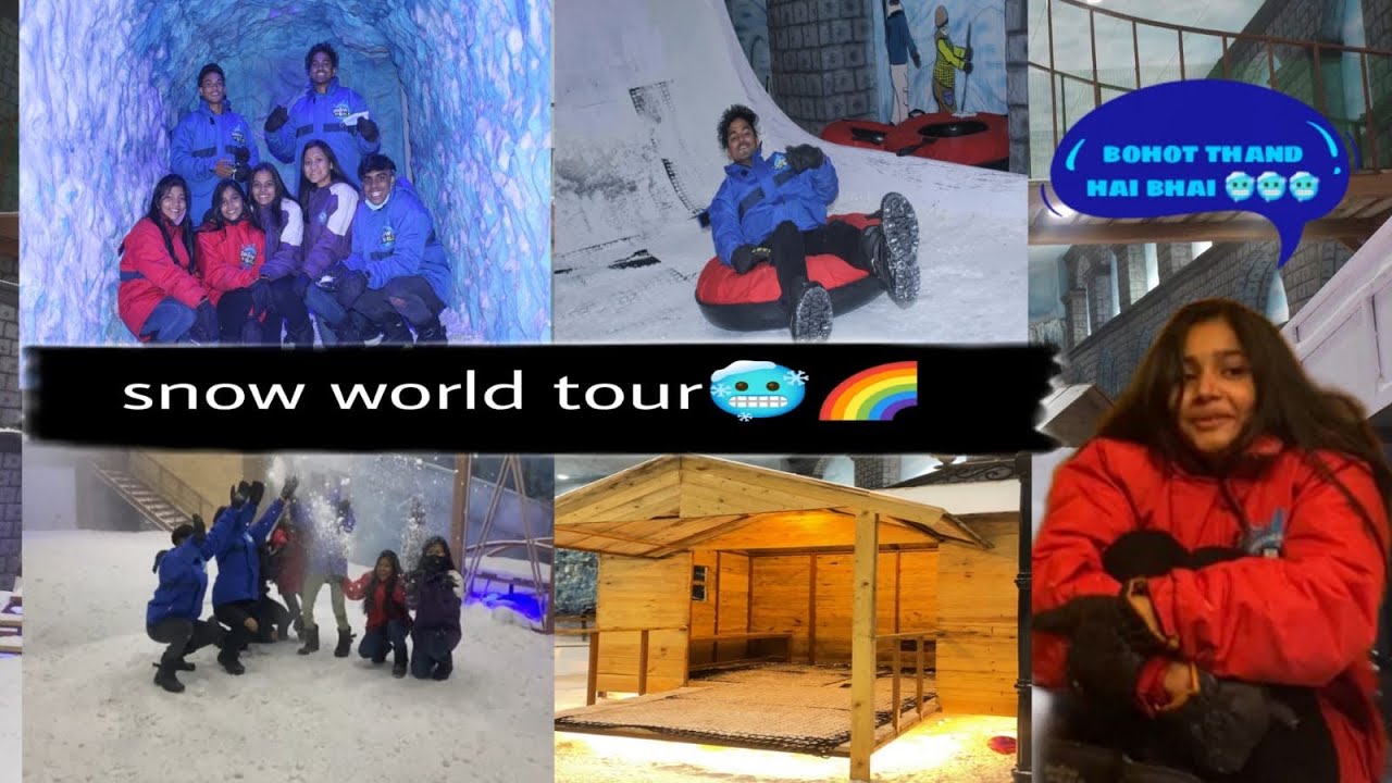 SNOW WORLD SEAWOOD GRAND CENTRAL MALL ️ | ice skating and slides | full ...