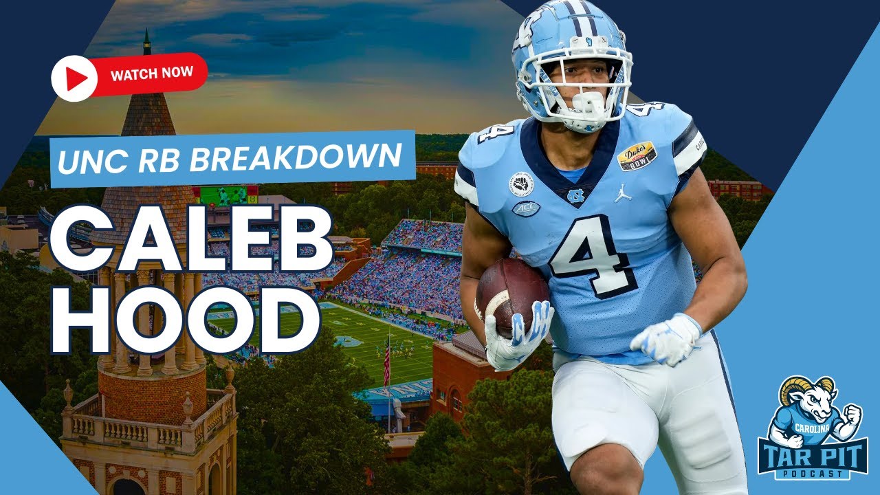 Part Three: Caleb Hood | Breaking Down the UNC Running Back Room - YouTube