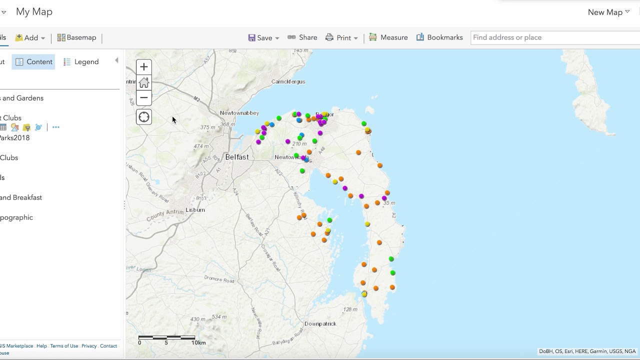 Exercise 5 Arcgis Online Youtube
