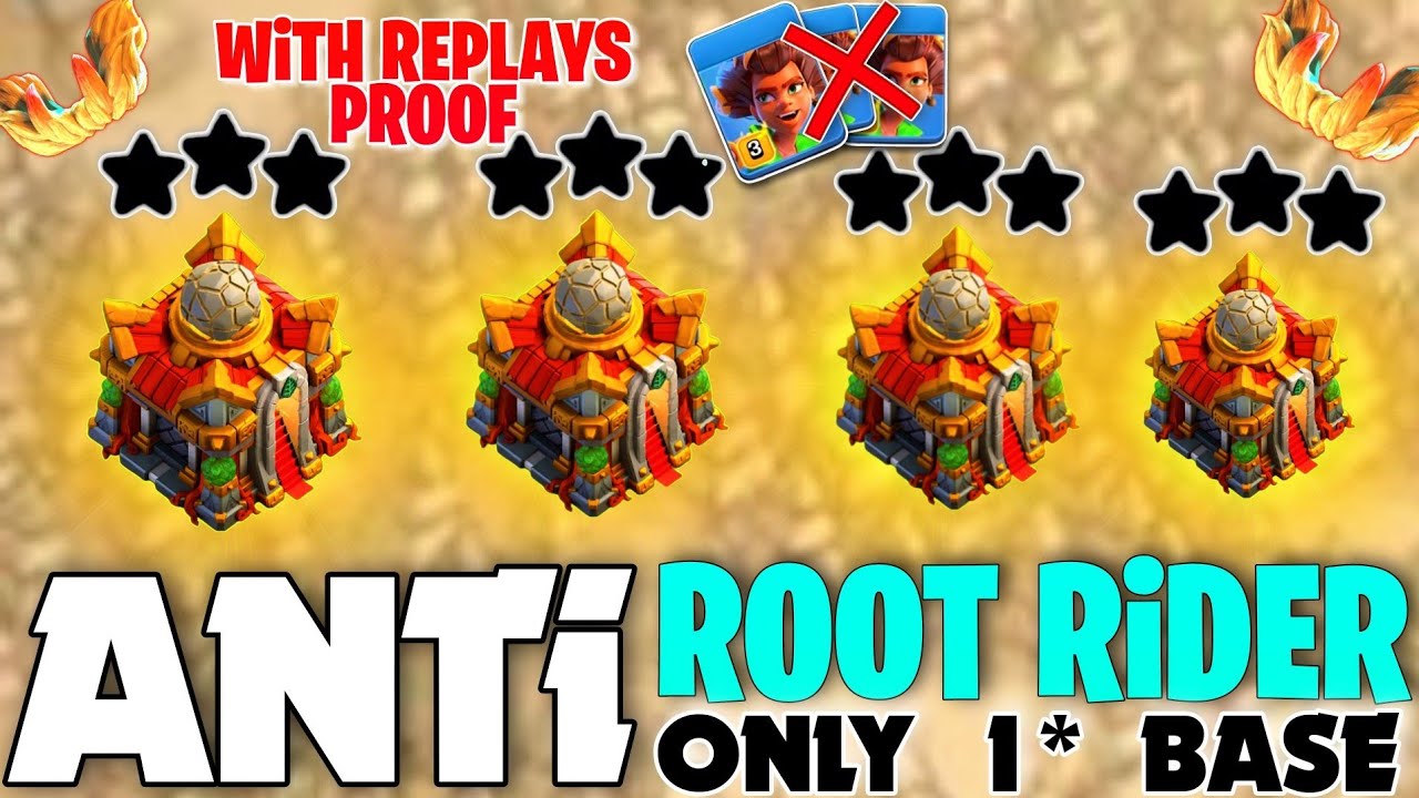 Only 1* TH16 ANTI ROOT RIDER NEW DEFENSE BASE LINK | TH16 BASE LINK ...