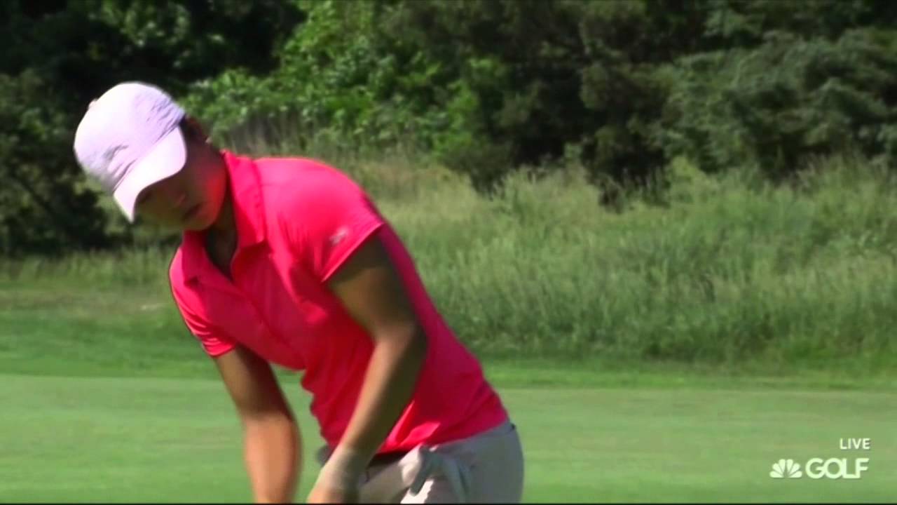 Kelly Shon to Save Par at the 11th at 2015 ShopRite - YouTube