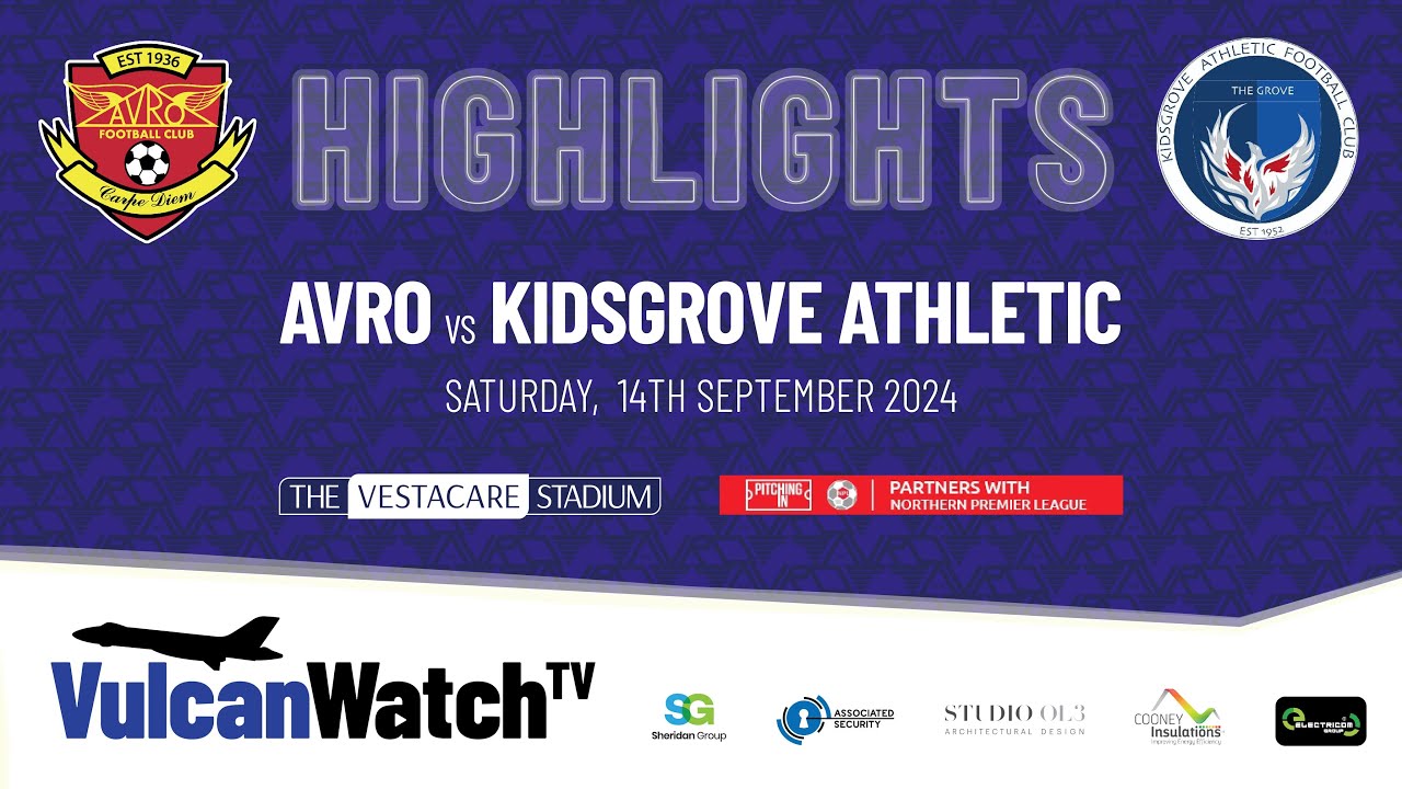 Highlights Avro FC v Kidsgrove Athletic - YouTube