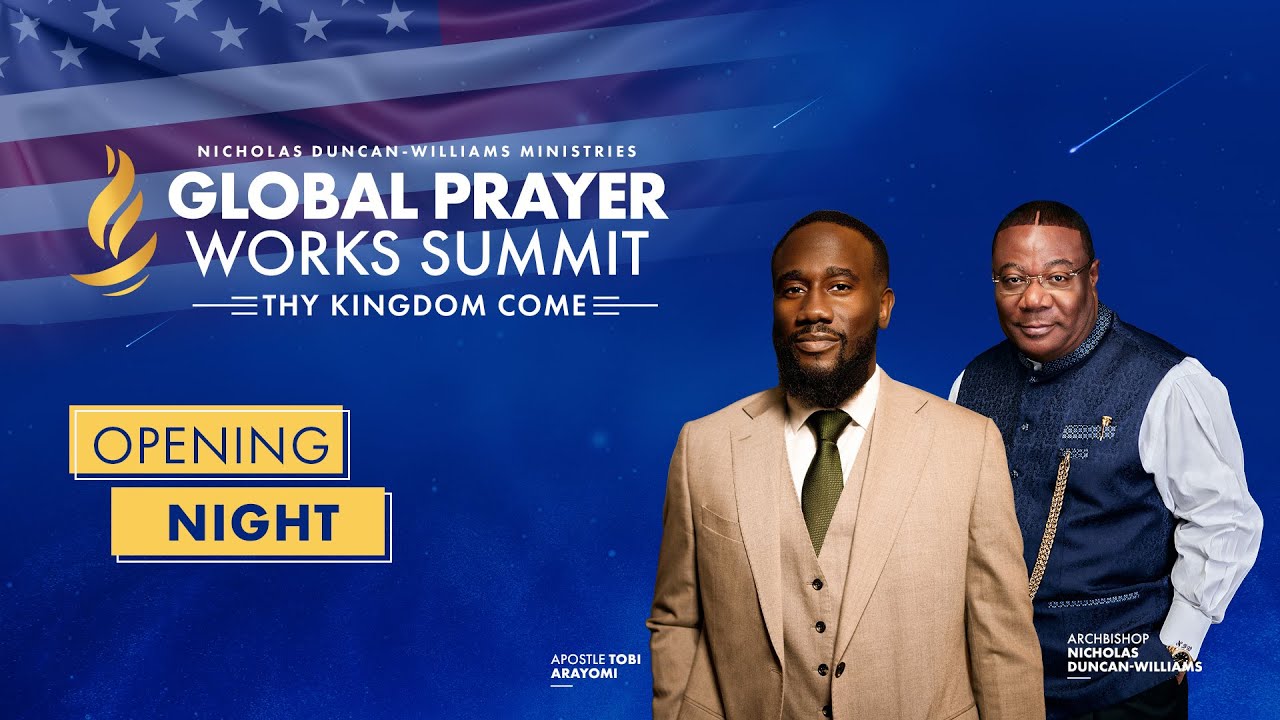 GLOBAL PRAYER WORKS SUMMIT ORLANDO 2025: OPENING NIGHT - YouTube