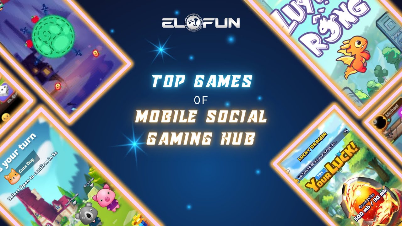 Top games of Mobile Social Gaming Hub - YouTube