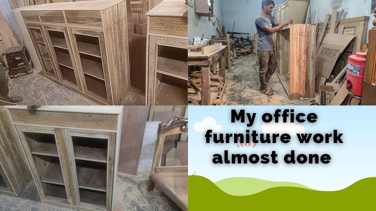 my office furniture work is almost done. - YouTube