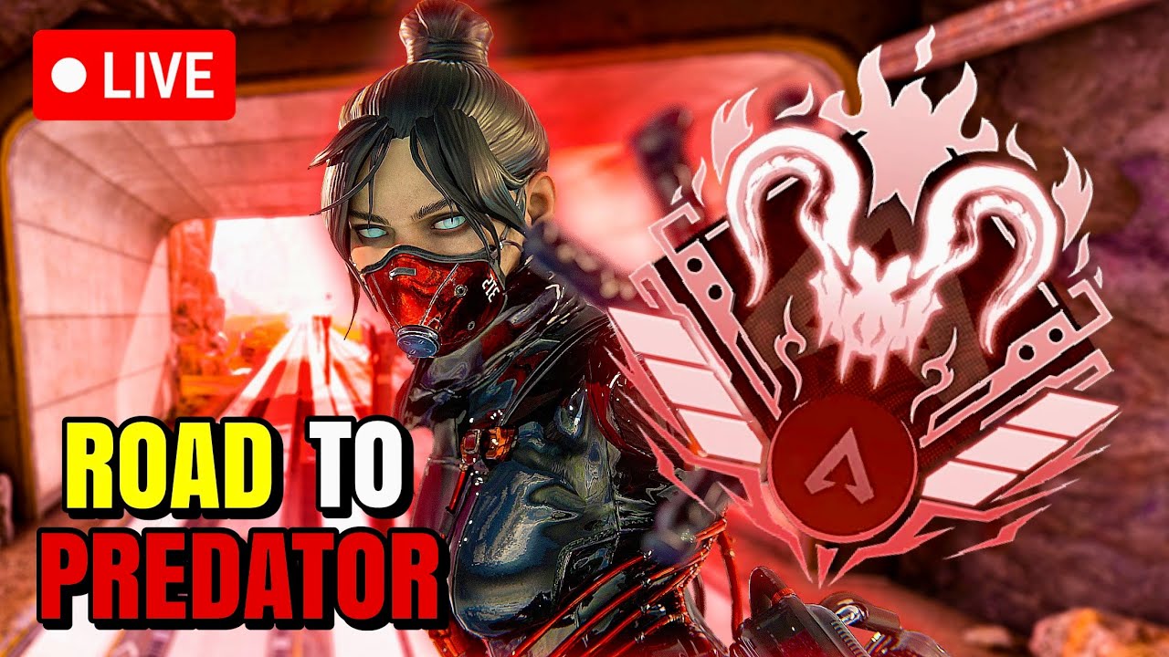🔴APEX LEGENDS RANKED ROAD TO PREDATOR LIVE STREAM - YouTube